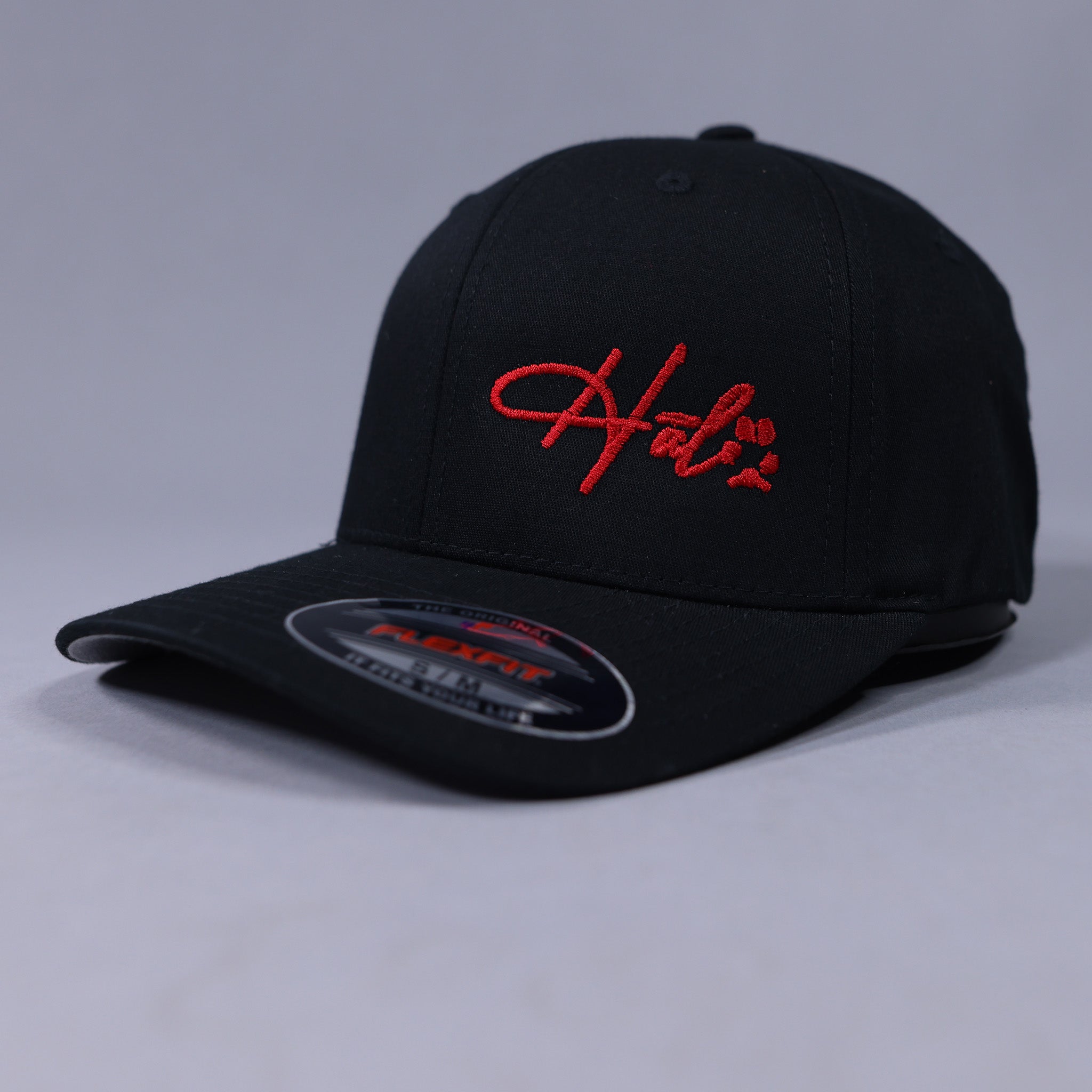 Halo Flexfit Hat- Black/Red – Halo, Inc.